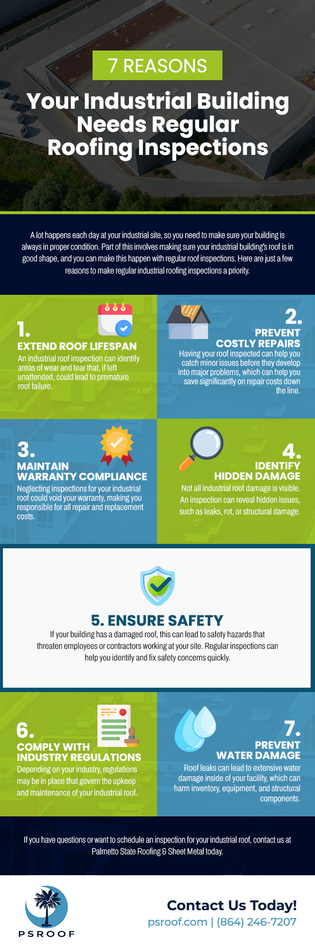 7 Reasons Your Industrial Building Needs Regular Roofing Inspections ...